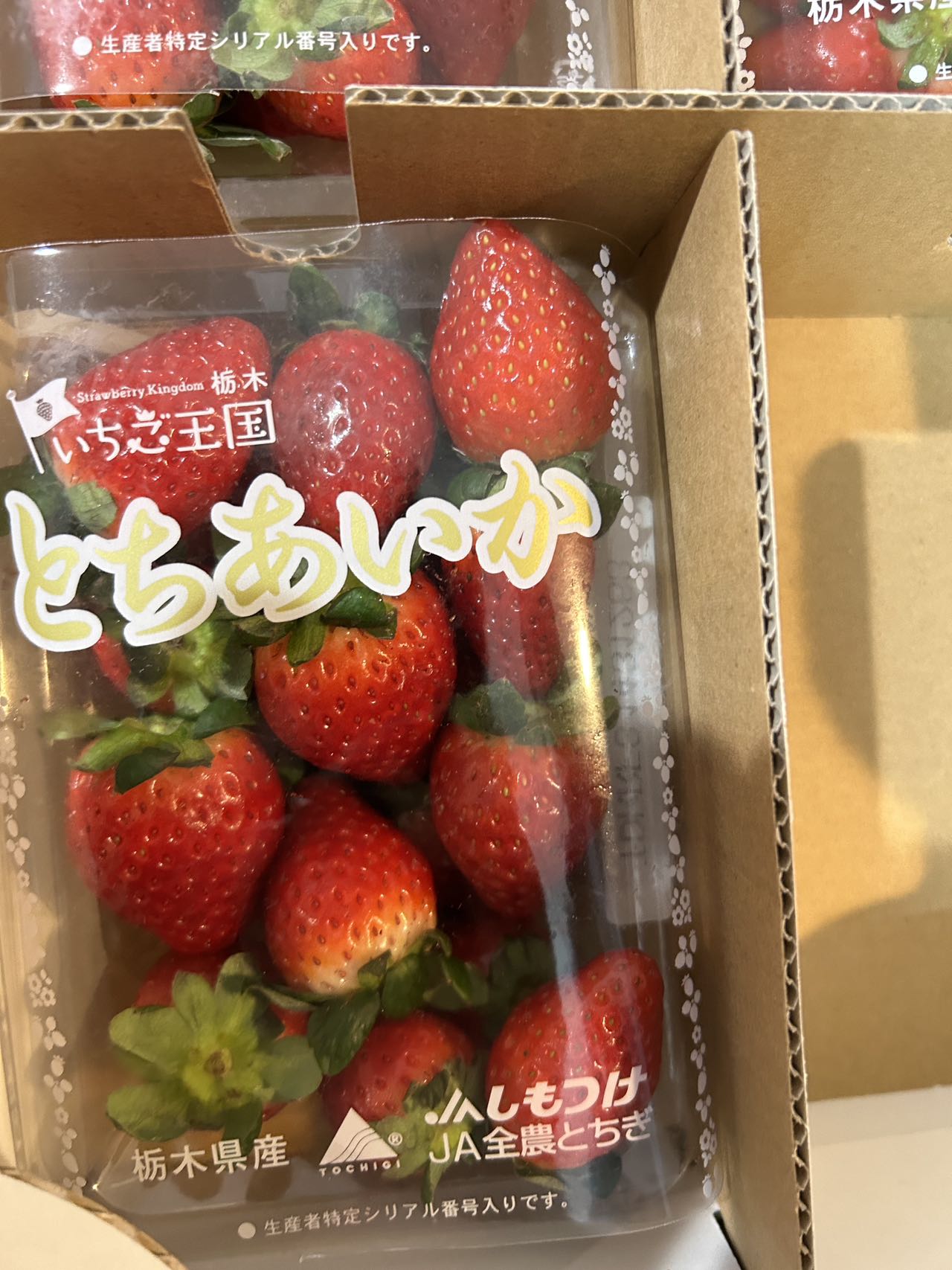 00NEW 日本イチゴ「とちあいか」around 7p-9p/pack SATURDAY DELIVER ONLY – SANKAIDO ...